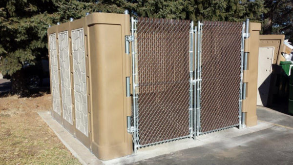 Enclosure Sizes - Dumpster Mate | Dumpster Mate Dumpster Enclosures